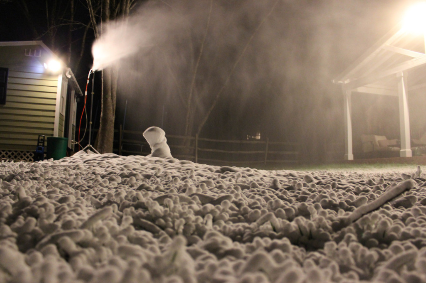 Making Snow in Your Backyard - @wxbrad Blog